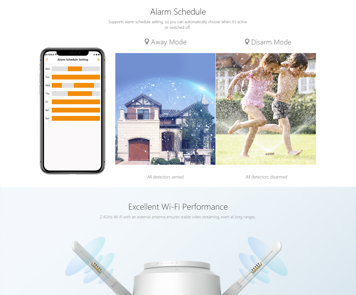 Imou Cruiser SE+ 2MP/3MP/4MP/5MP H.265 WiFi P&T Camera IP66 ...