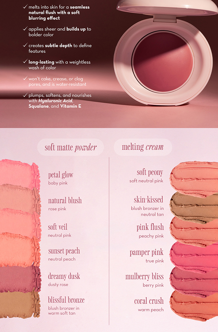 Happy Skin Second Skin Melting Cream Blush | Shopee Philippines