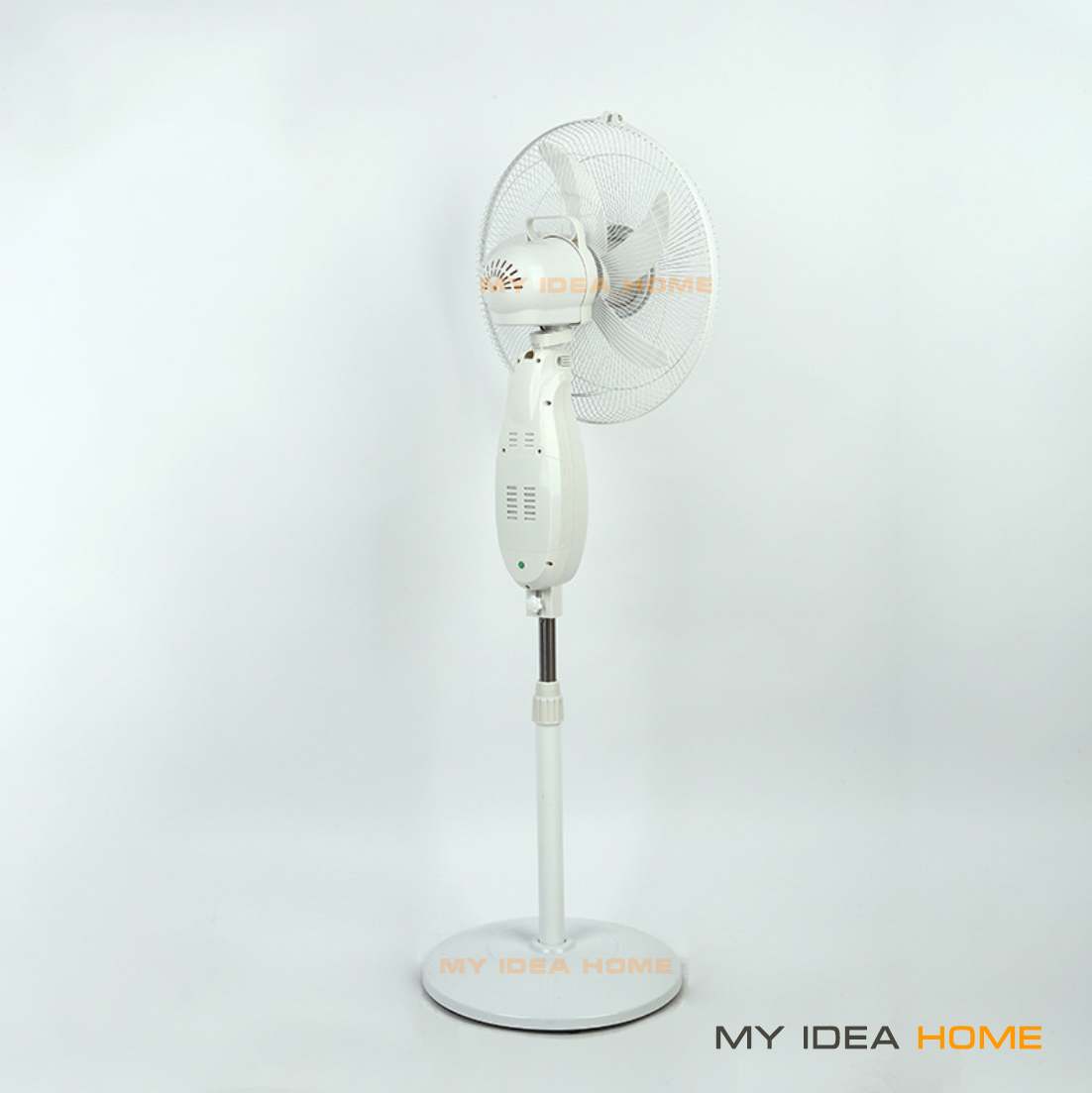 BOSCA Solar Stand Fan 16 inches AC/DC Dual Power Rechargeable Solar ...