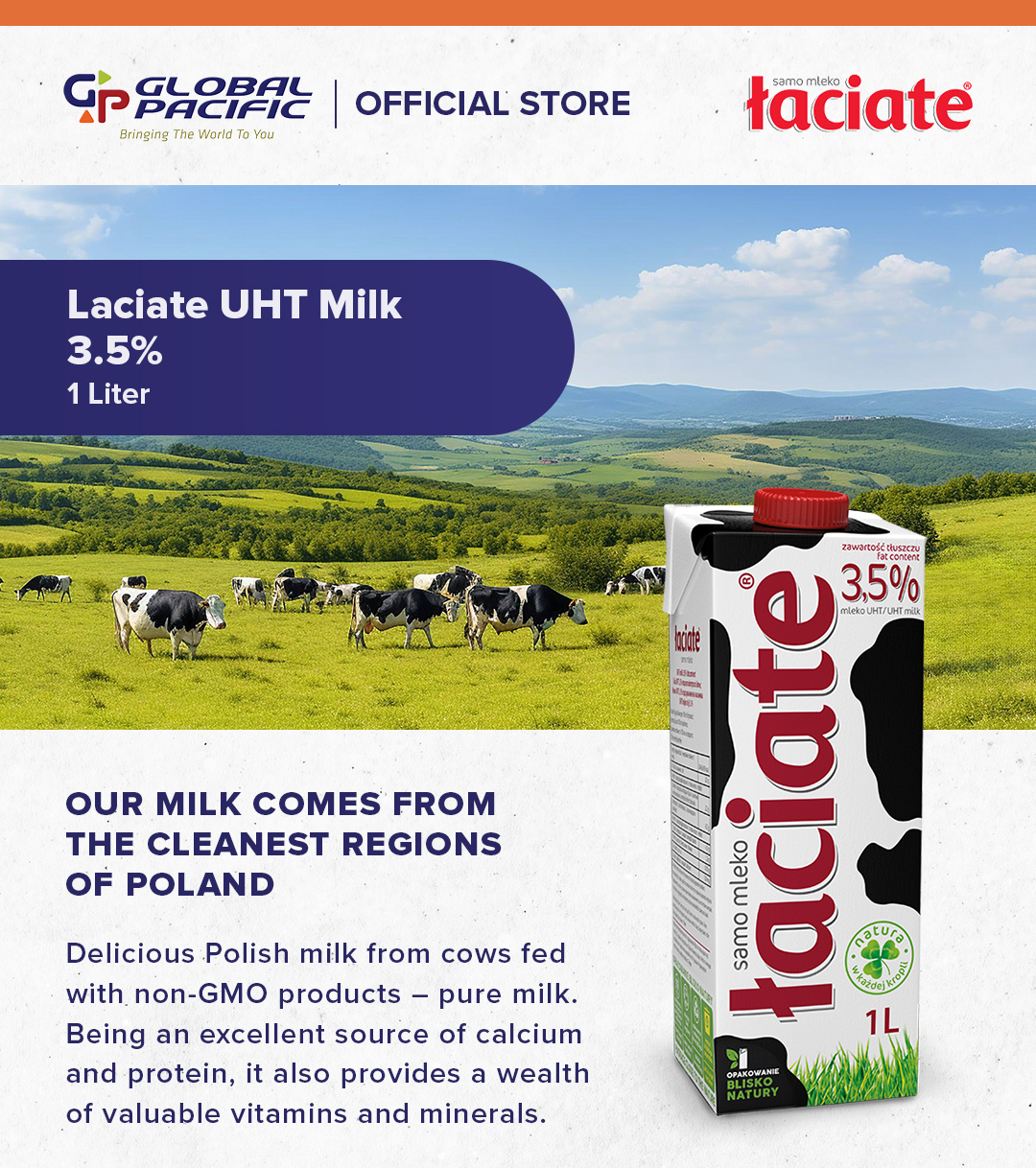 LACIATE UHT MILK 3.5% 1L | Shopee Philippines
