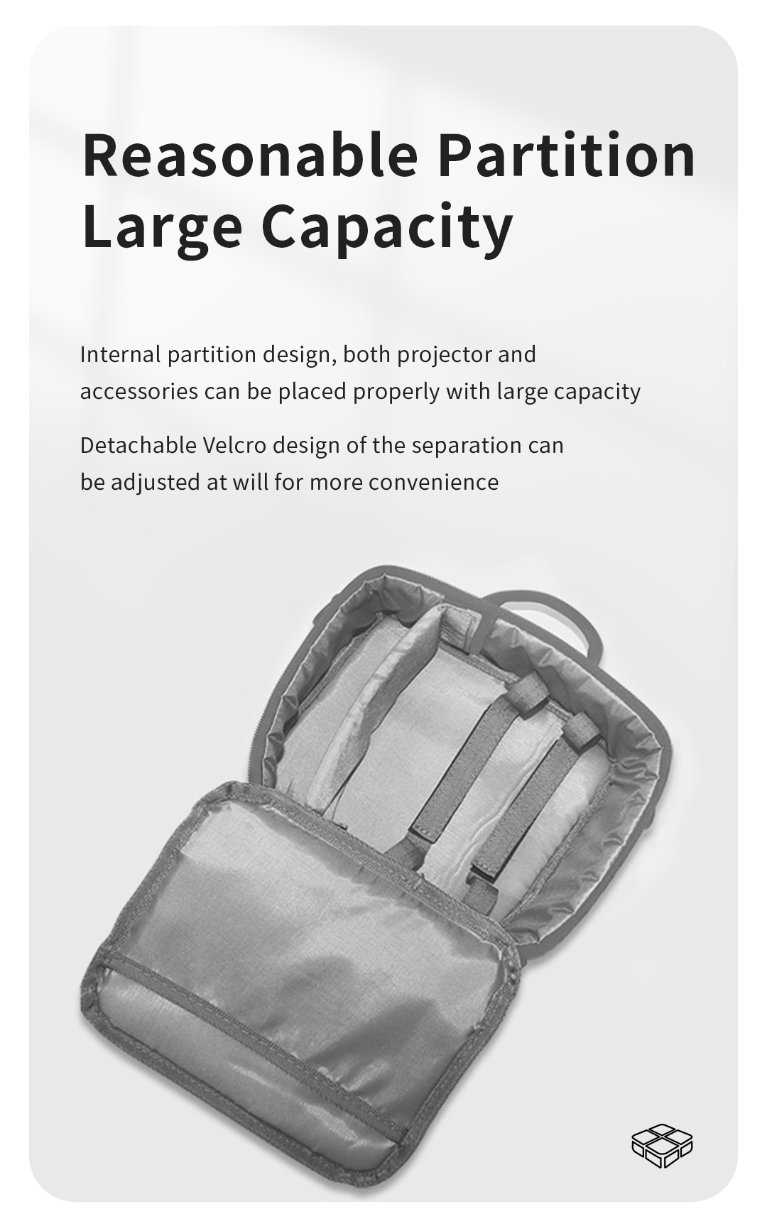 Wanbo Projector Bag for Projectors Storage Portable Protect Case ...