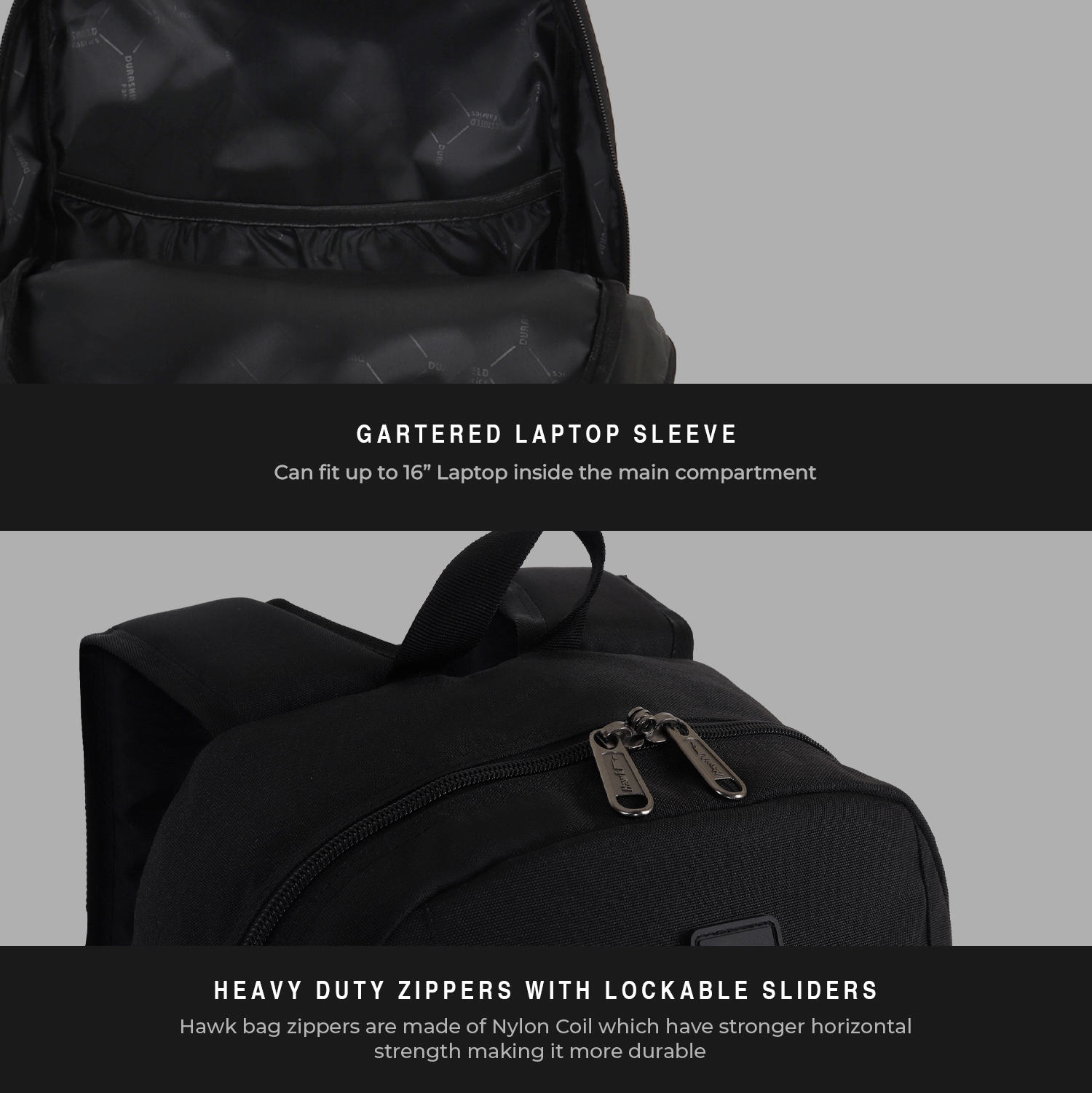 Hawk 5838 Lifestyle Backpack with VIRUPRO Anti-Microbial Protection ...