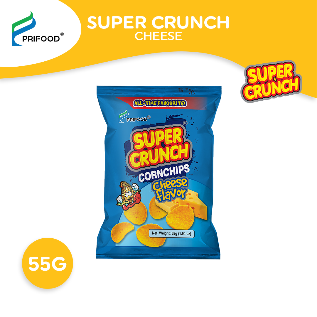 Super Crunch Cheese Flavored Snack – 55g | Shopee Philippines