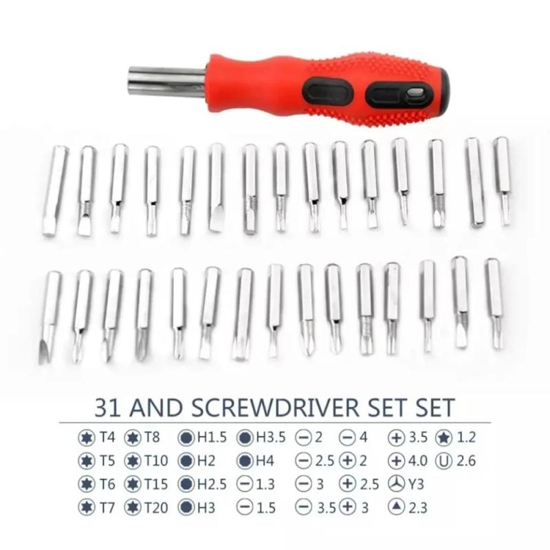 31 In 1 Precision Screw Driver Tools Set Item Disassembly Tools ...