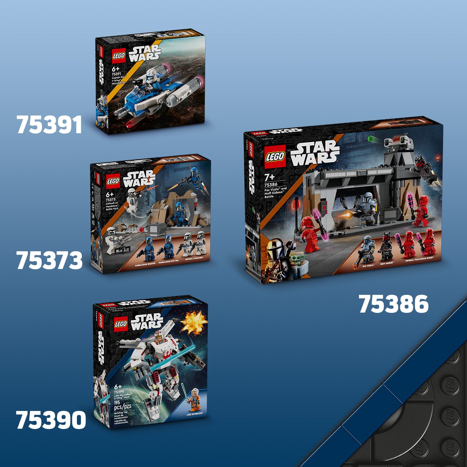 LEGO Star Wars TM 75390 Luke Skywalker X-Wing Mech (195 Pieces ...