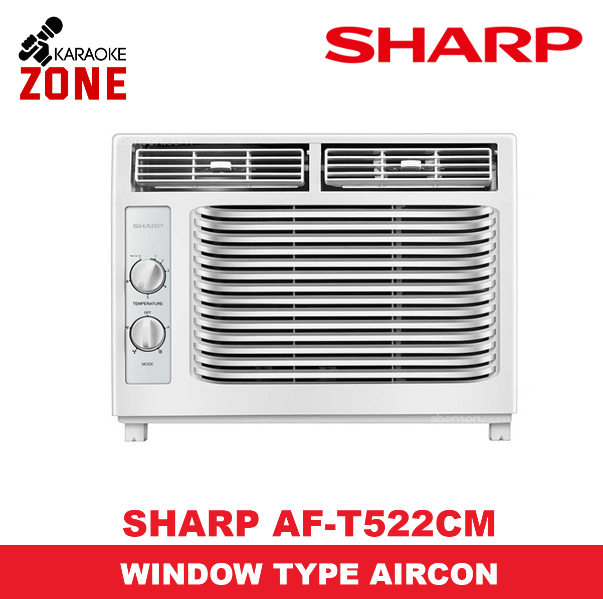 Sharp AF-T522CM / Window Type Air Conditioner / Manual window type 0 ...