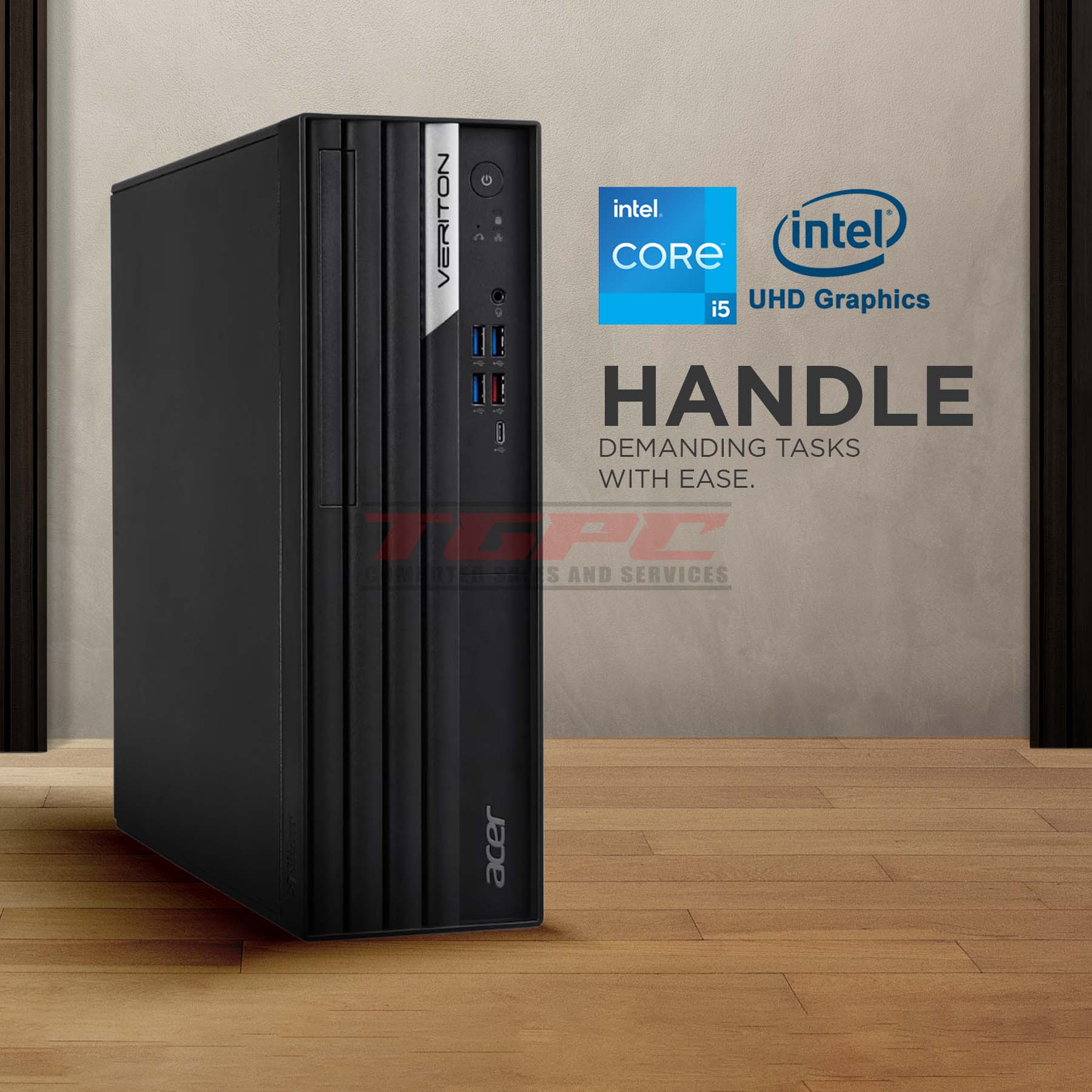 TGPC / Acer Veriton VX4710G SFF PC Intel Core 8 GB RAM 256 SSD / i5 ...