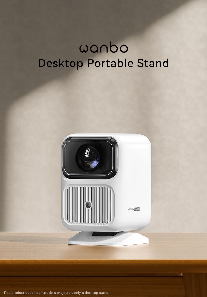Wanbo Desktop Portable Stand Projector ±15° adjustable angle Easy ...