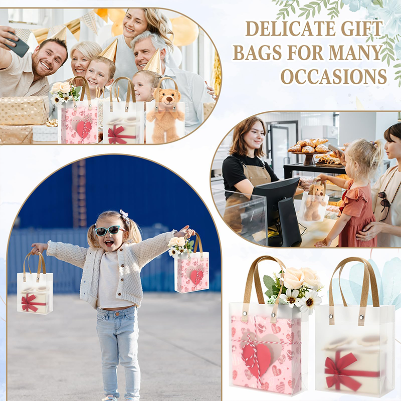 PVC Loot bag Small gift bagBbags for gifts Clear paper bag PVC hand bag ...