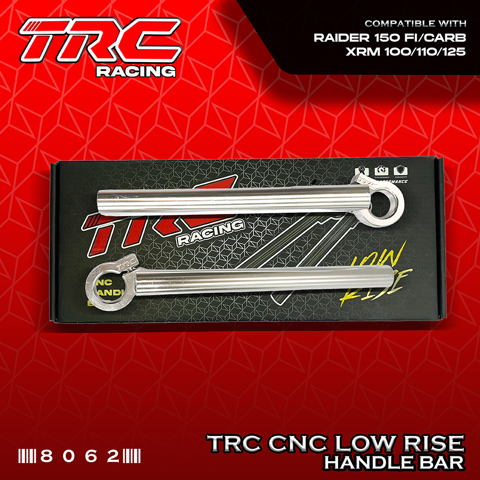 TRC CNC RAIDER R150 FI/CARB, XRM 100/110/125 HANDLE BAR LOWRISE 8062 ...