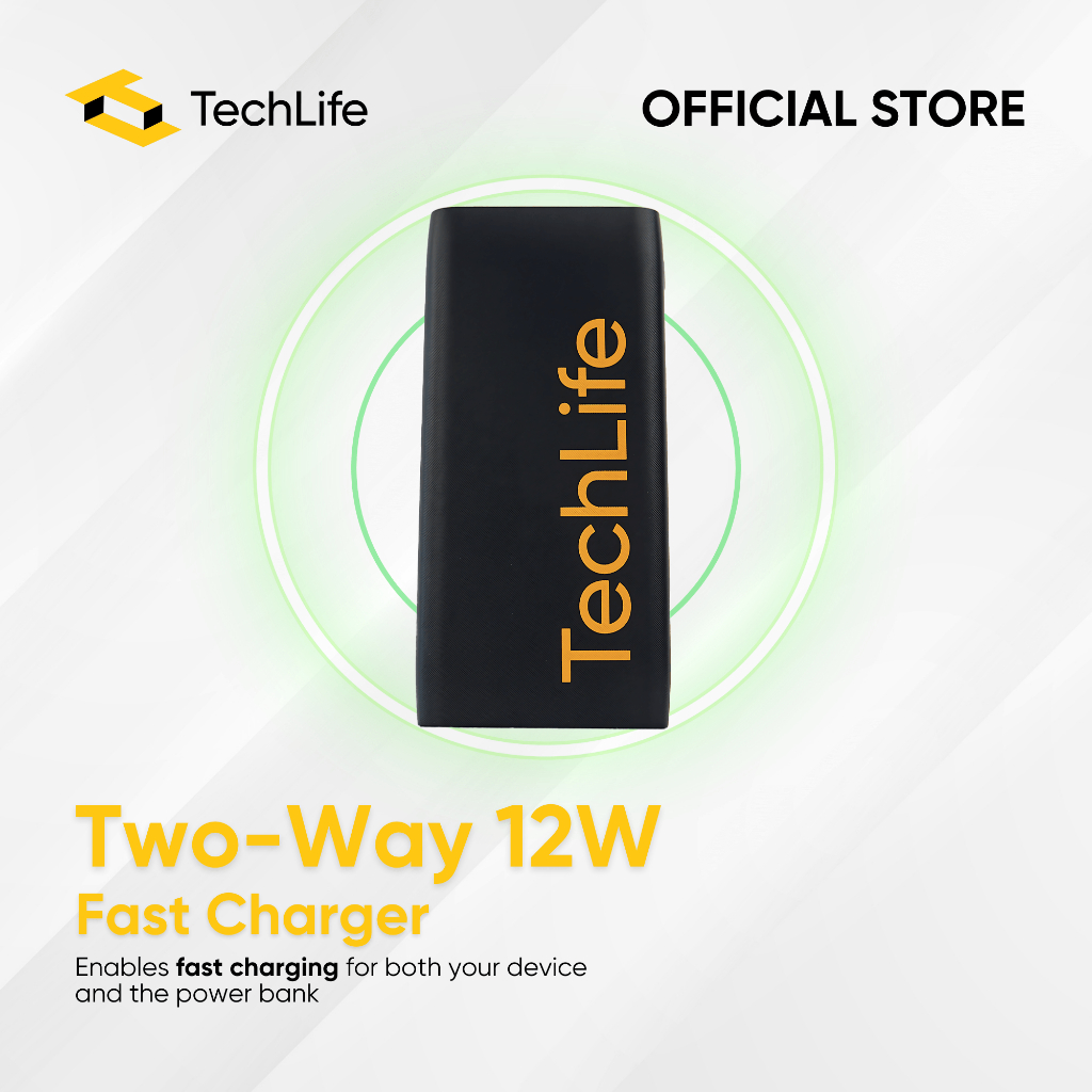 TechLife Power Bank 2 10,000mAh | Shopee Philippines
