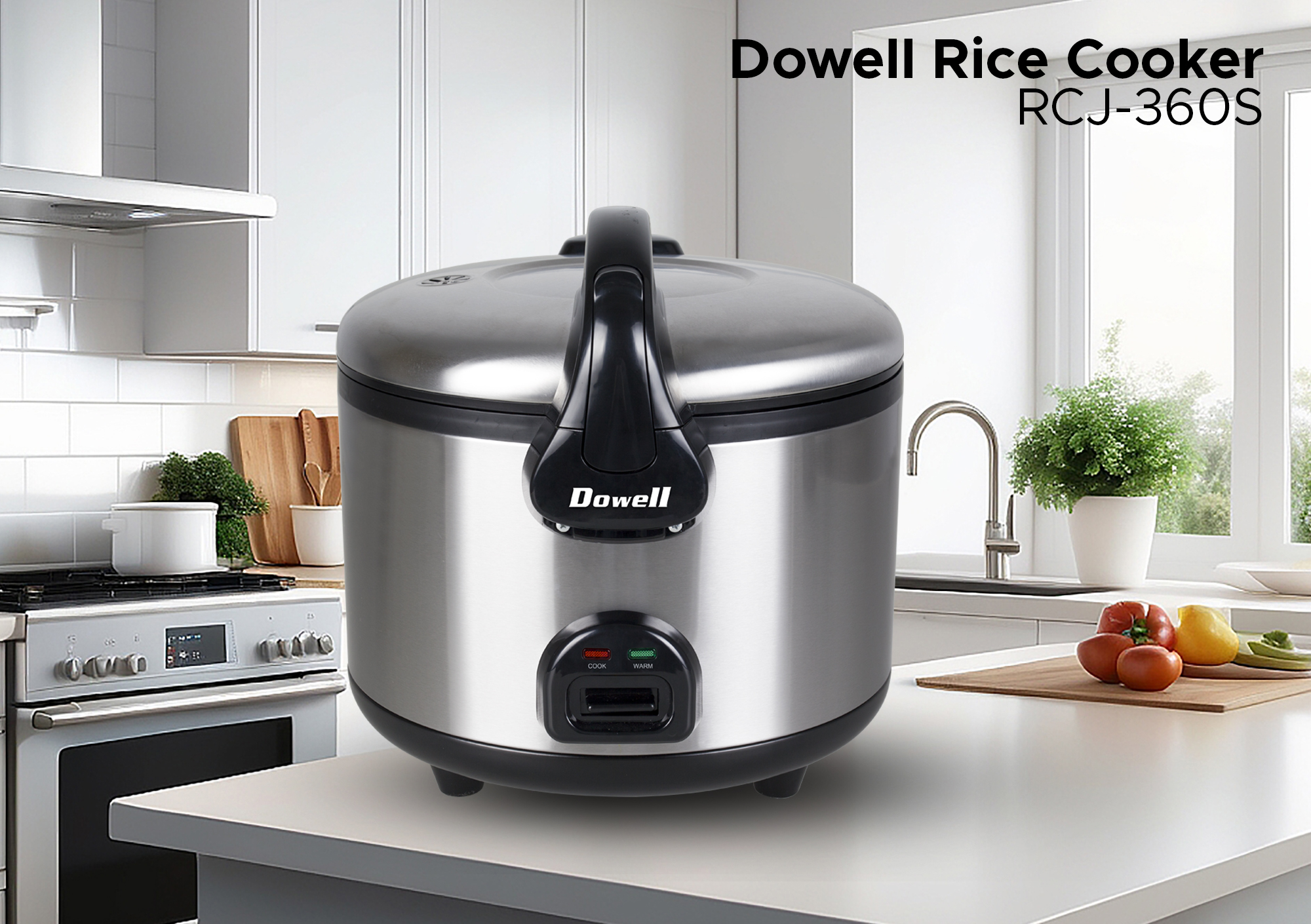 Dowell 20 Cups Rice Cooker Aluminum Pot | RCJ-360S | Shopee Philippines