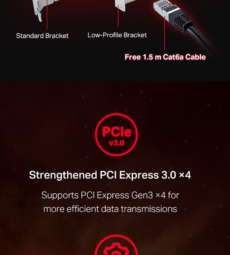 TP-Link | TX401 | 10 Gigabit | PCI Express | Network | CAT 6 | Adapter ...