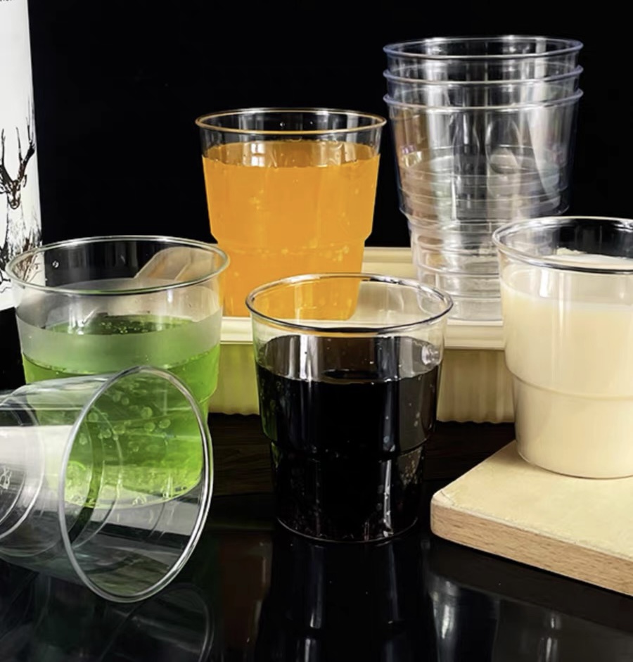 20pcs/pack Aviation Crystal Special Hard Plastic Hot and Cold Drinks ...