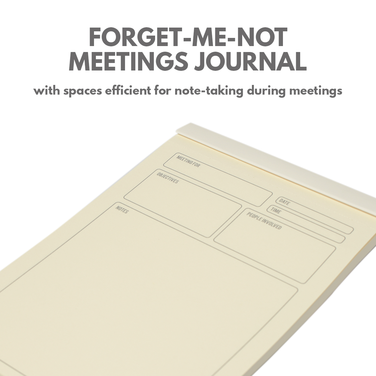 Belle De Jour Forget-Me-Not Meeting & Notes Journal - Professional ...