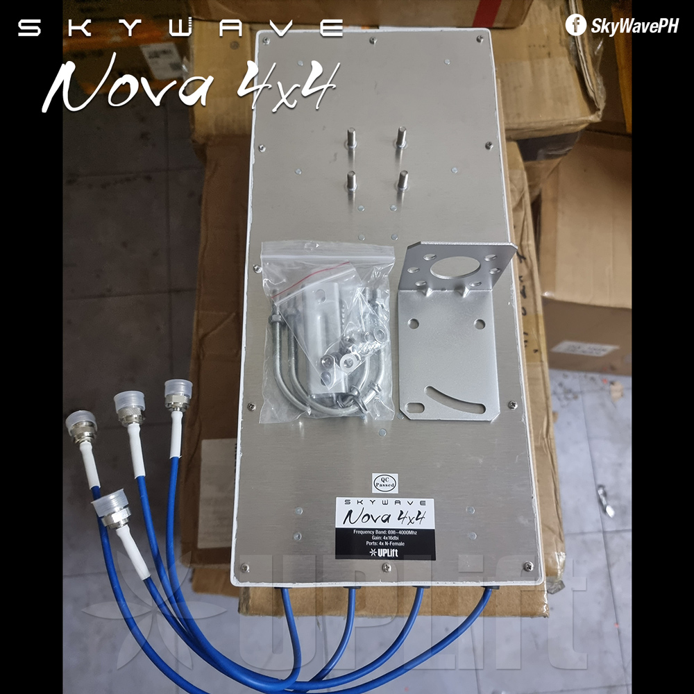 UPLift SkyWave Nova 4x4 Quad-Polarity 5G-Ready Hybrid Antenna 4xGenuine ...