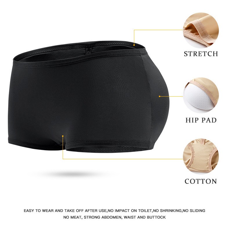 Hip Padding Fake Butt Lifting Body Shaper Push Up Panty Buttocks And ...