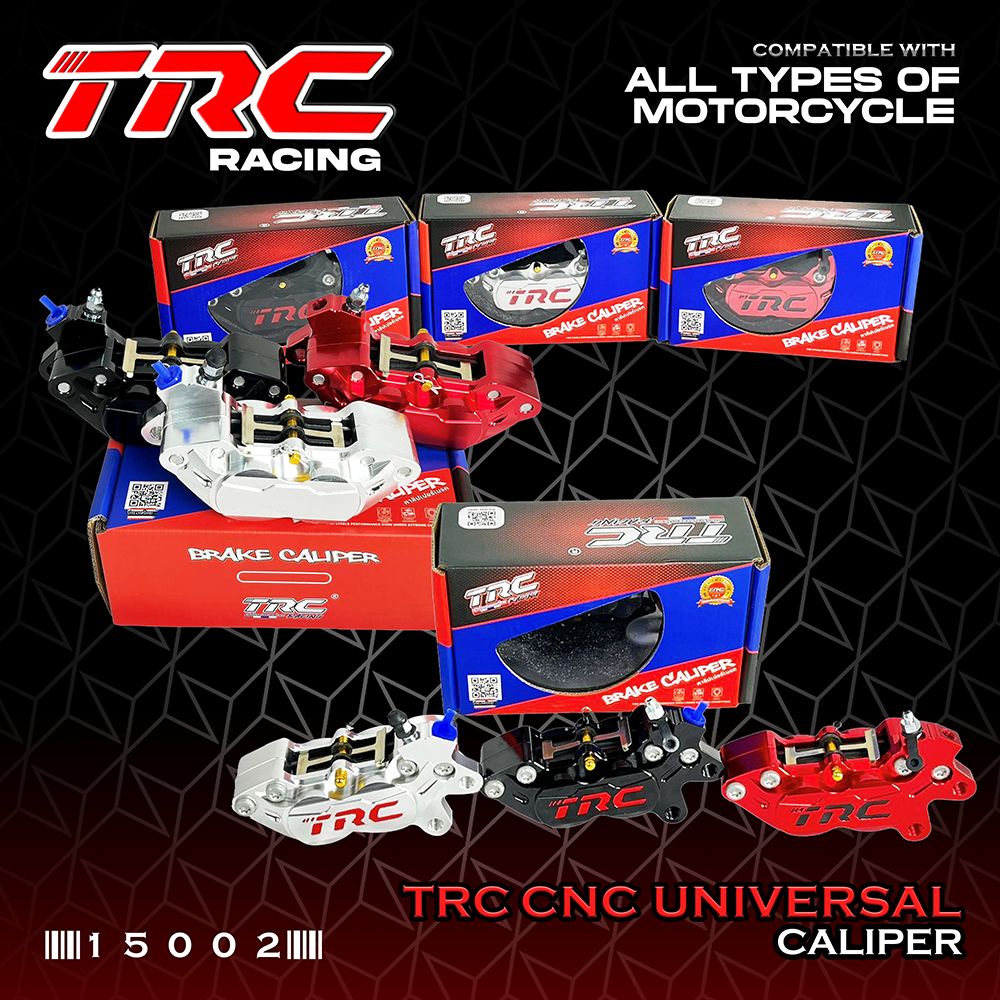 TRC Racing Universal Brake Caliper 4 POT Axial CNC 15002 | Shopee ...