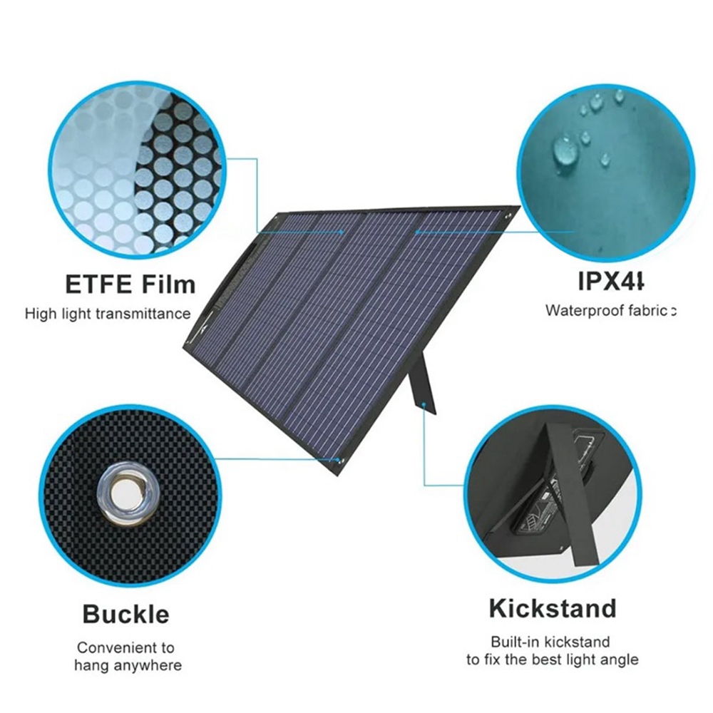 Yoobao 100W Solar Panel 18V IPX4 Water Proof Foldable Bag Design with ...