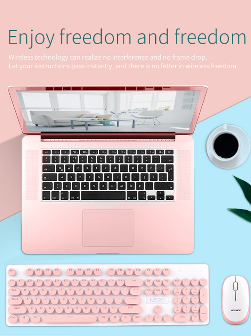 Ipega N520 Mechanical Touch Wireless Keyboard And Mouse SET | Shopee ...