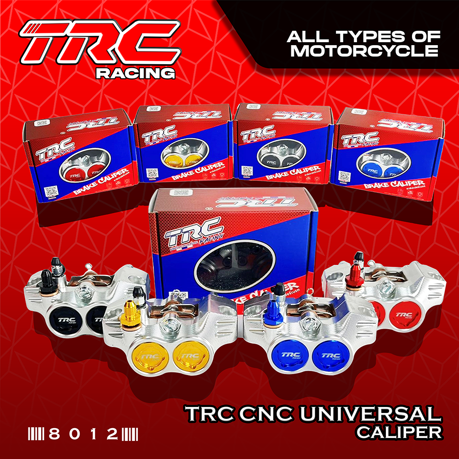 TRC Racing Doraemon Radial 4 POT Brake Caliper CNC Universal 8012 ...