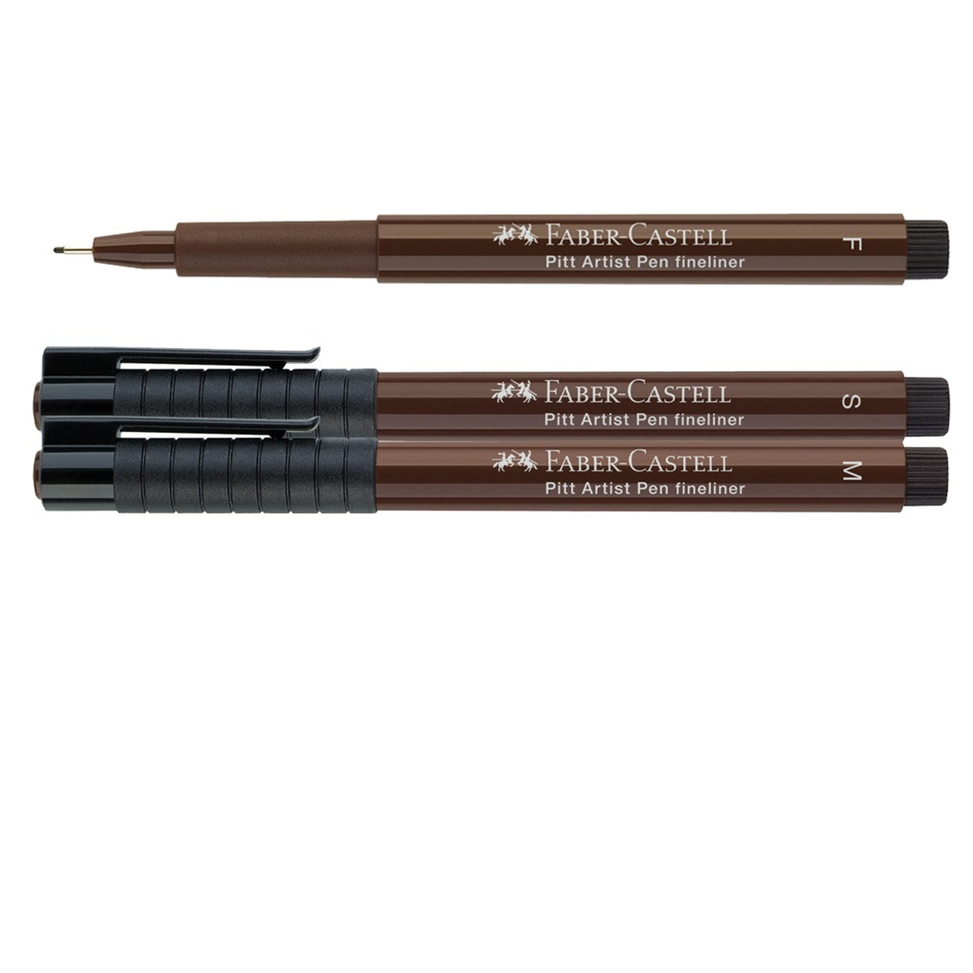 Faber-Castell SEPIA Calligraphy Pitt Artist Pen | Shopee Philippines