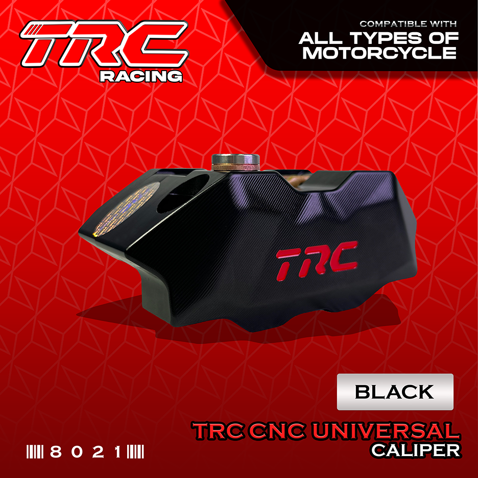 TRC Racing CNC CERAMIC Brake Caliper Universal Batman 4 pot Radial ...