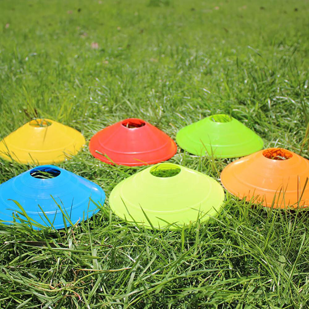 Football Training Logo Plate Soccer Discs Bucket Marker Equipment Sign ...