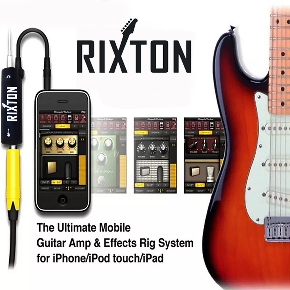 Rixton Music Guitar Audio Interface Converters Effects Guitar Tuner for ...