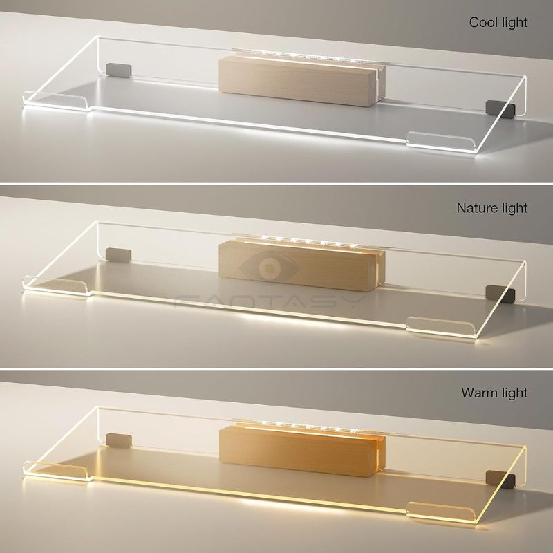 FANTASY UP BG-8J Computer Keyboard Stand Acrylic Keyboard Riser for ...