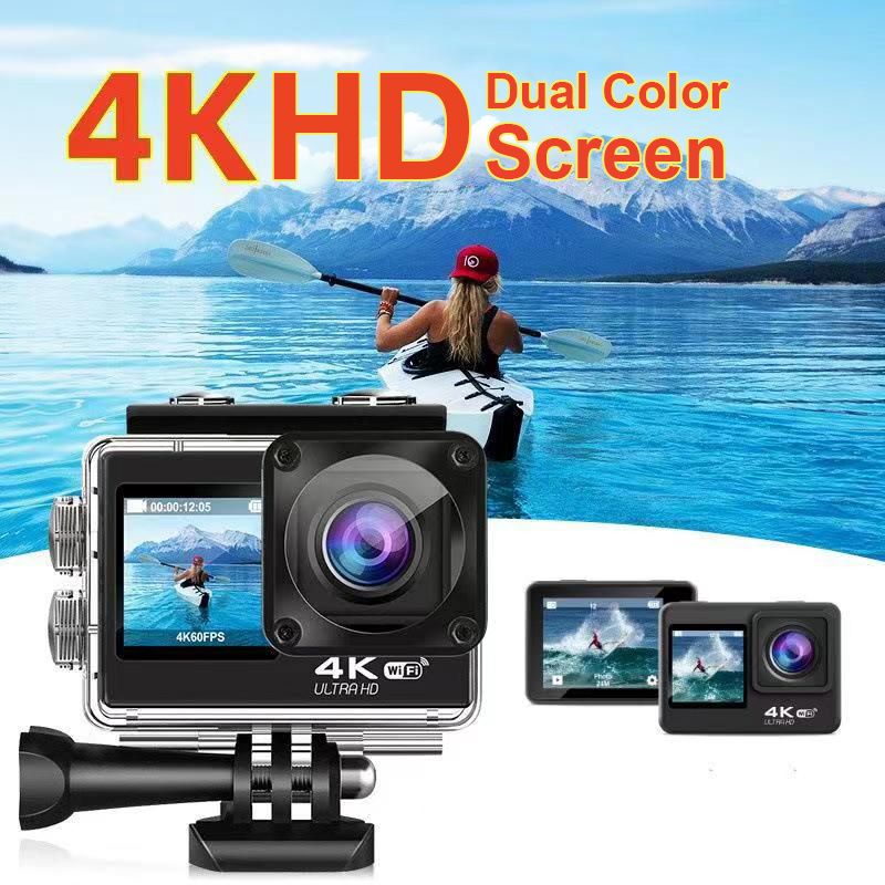 ODSCN A7 PRO 4K Ultra HD Sports Camera Outdoor 2.0 inch Wireless WIFI ...
