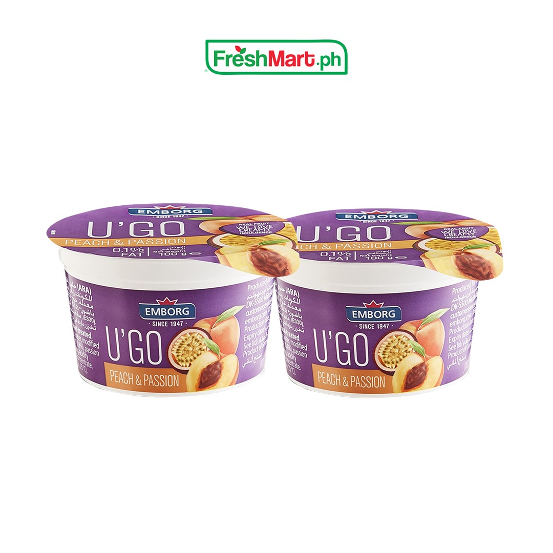 Emborg UGO Flavored Yogurt 100g x 2 | Shopee Philippines