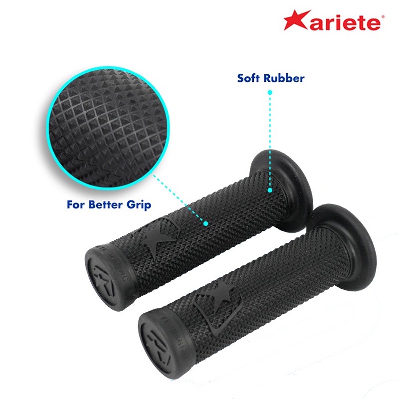 Ariete Handle Grip with Star Logo Rubber Universal 1pair | Shopee ...