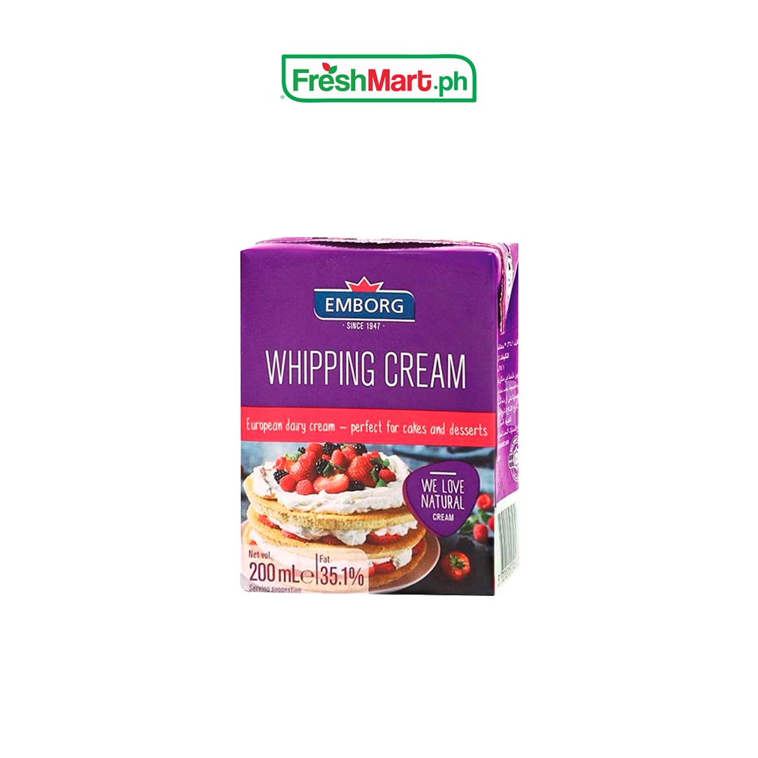 Emborg Whipping Cream 200ml | Shopee Philippines