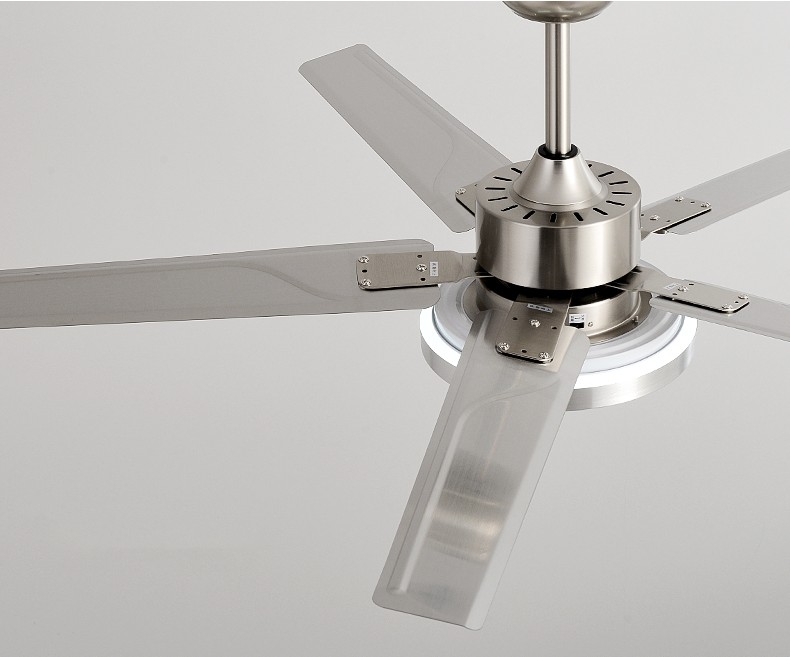 CHNT Nordic Ceiling Fan With Light Remote LED Chandelier For Living ...