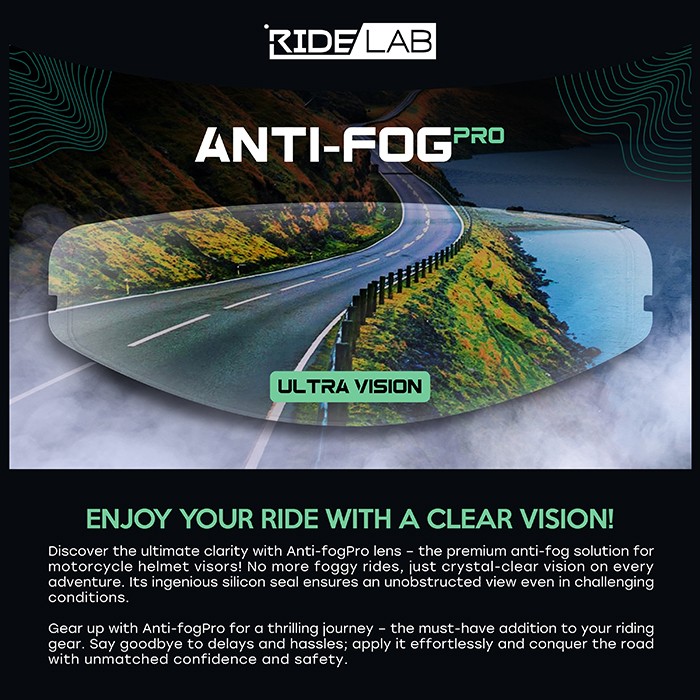 RIDELAB Anti Fog for Spyder Rover/Force Model | Shopee Philippines