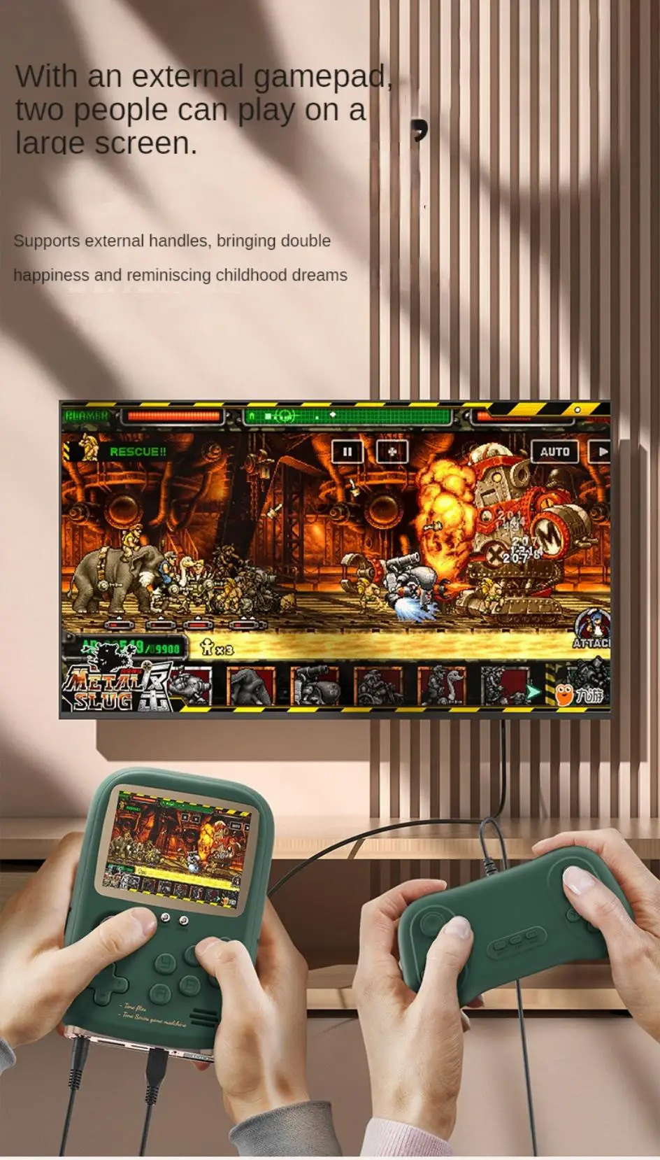 FANTASY fun PRO series game charging treasure New Handheld Game Console ...