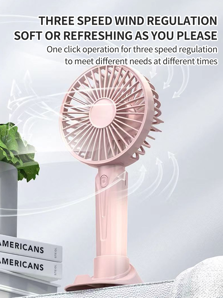 ICON Mini Fan Rechargeable 5000mAh Portable Handheld Handy USB Cooling ...
