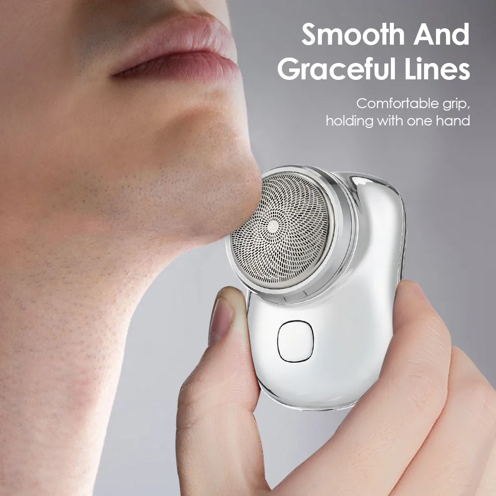 Men's Mini Electric Razor For Rechargeable Flawless Facial Epilator ...