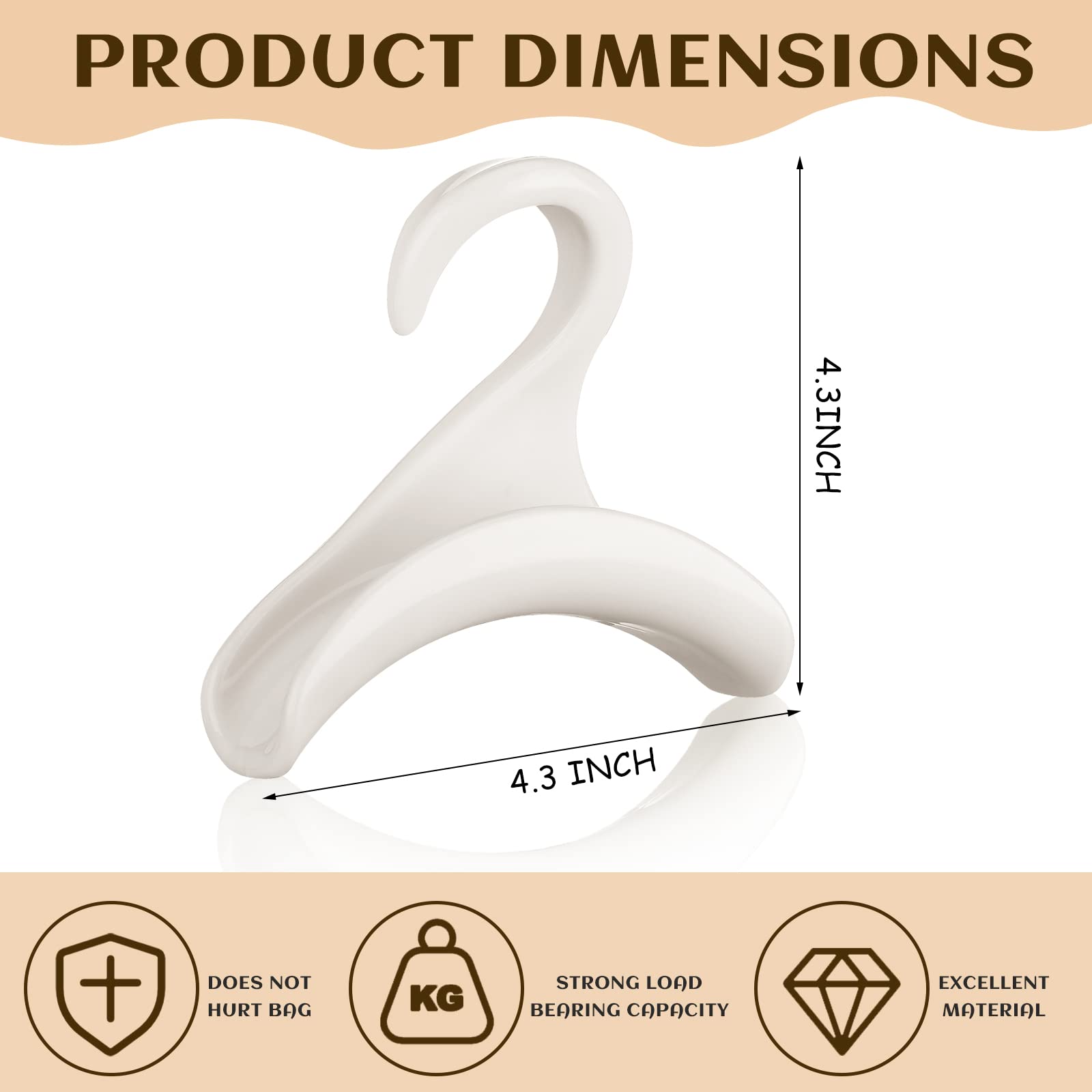 Won't Let Bags Deformed Bag Hanger Organizer Wide Mouth Practical ...