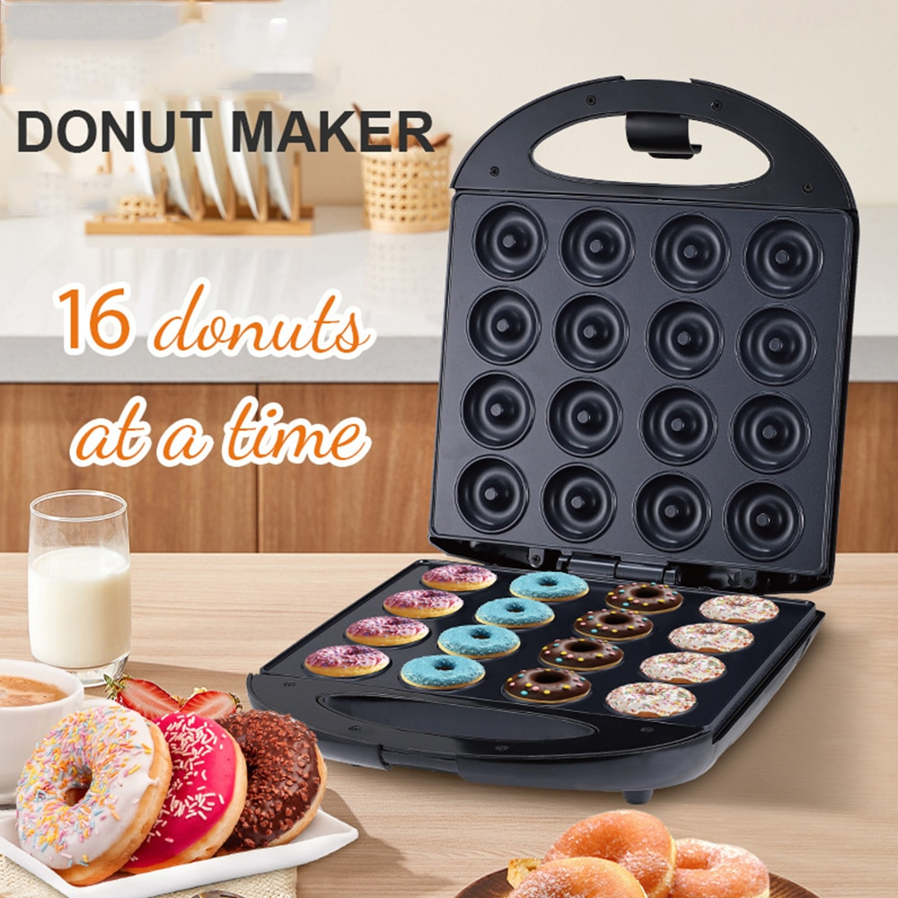 16/8 hole mini Donut Maker Waffle Maker pancake maker Cake Maker ...