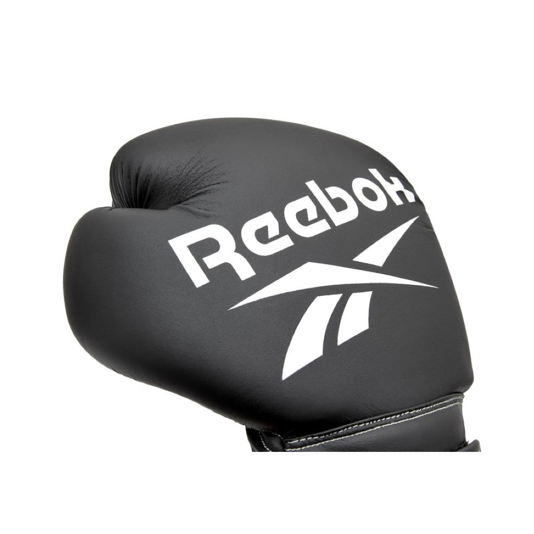Reebok - Boxing Gloves(RSCB-12010BK)(Black/White)(Combat)(Boxing Gloves ...
