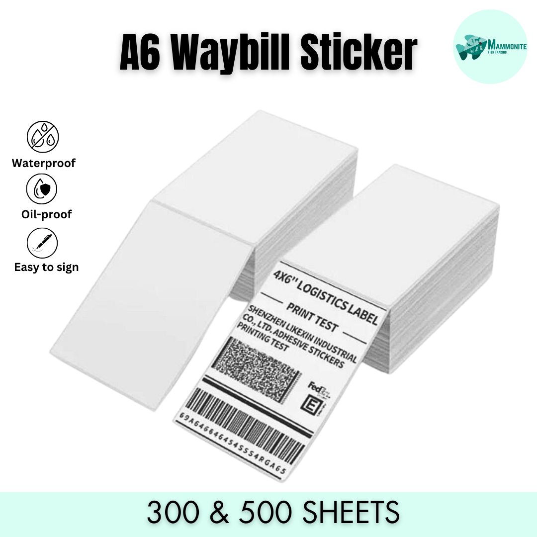 Waybill Sticker FOLD A6 A8 Size Waybill Sticker Thermal Paper Waybill ...