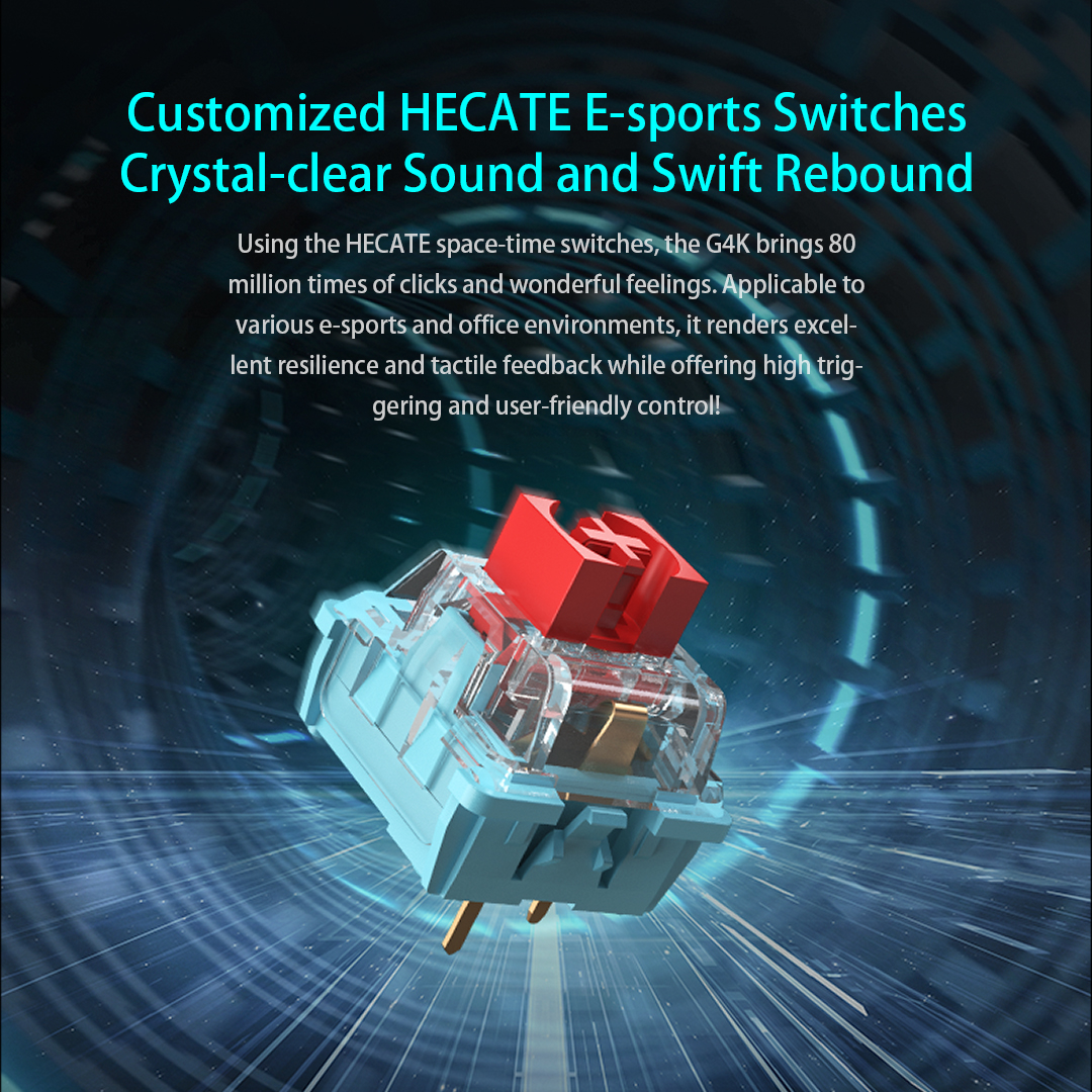 Edifier Hecate G4K Tri-mode Wireless Gaming Keyboard | Shopee Philippines