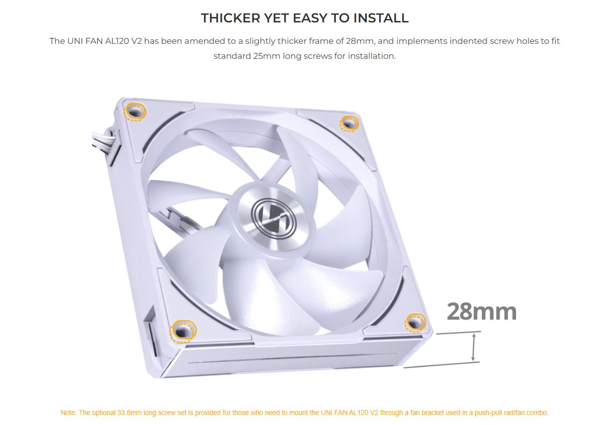 Itw | Lian Li Uni Fan AL120 V2 RGB Revolutionized Daisy-Chain Triple ...