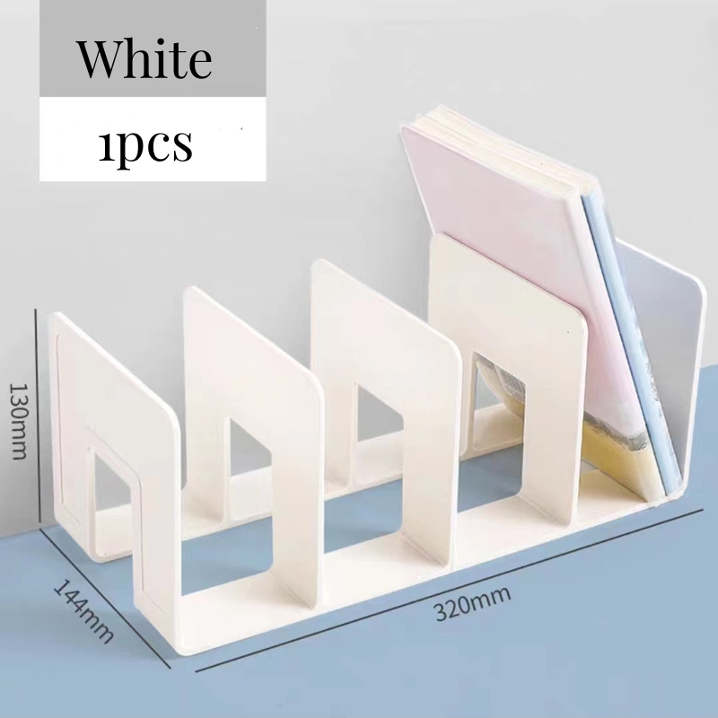 Acrylic bookstand quadruple storage rack Desktop book separation ...