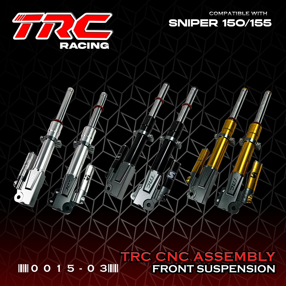 TRC Racing Front Shock Assembly Yamaha Sniper 150 / 155 Adjustable ...