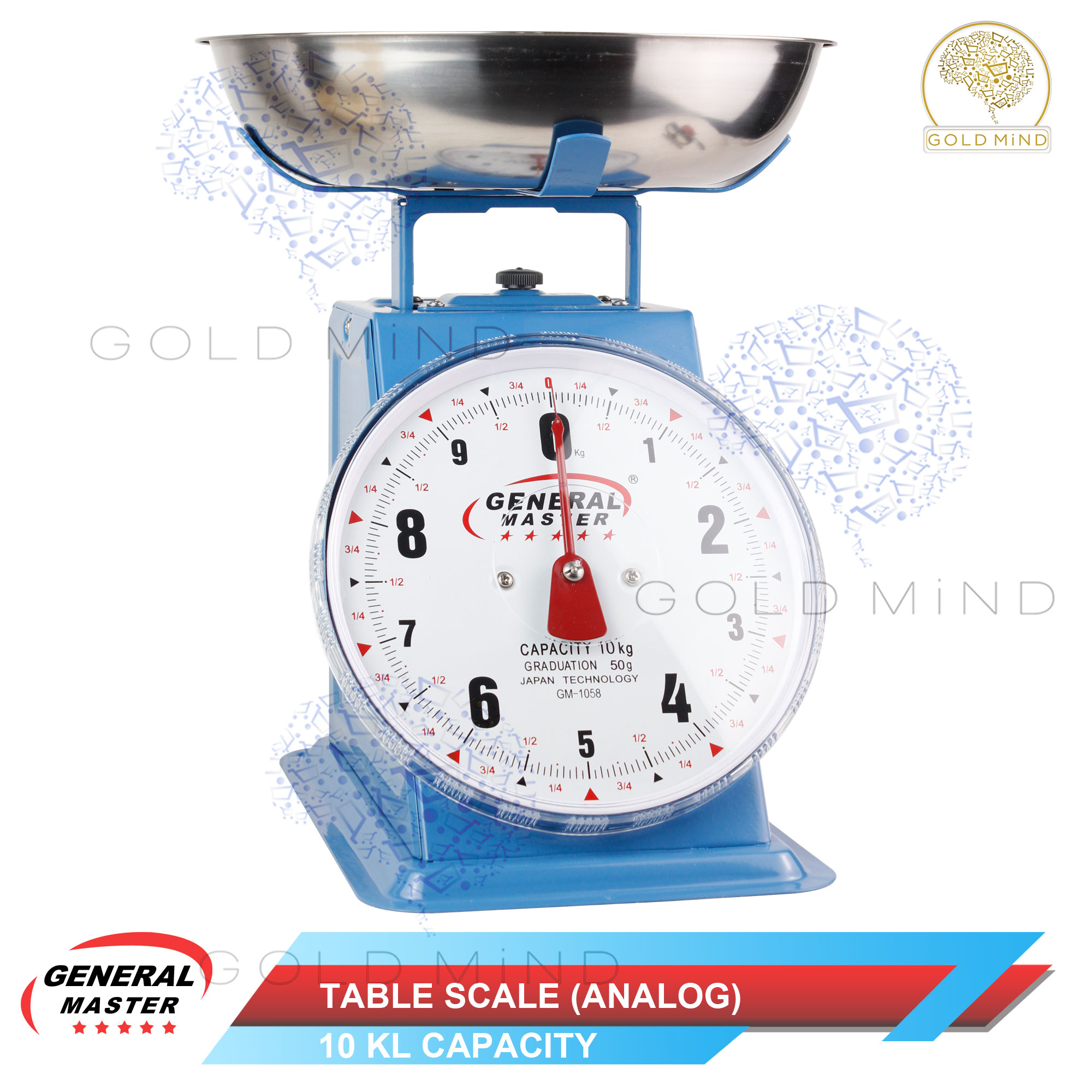 General Master Dial Spring Weighing Scale (10 KILO CAPACITY) | Shopee ...