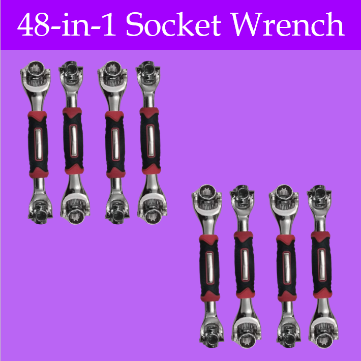 Mago 48-in-1 Socket Wrench Multi-Functional Universal Wrench | Shopee Philippines
