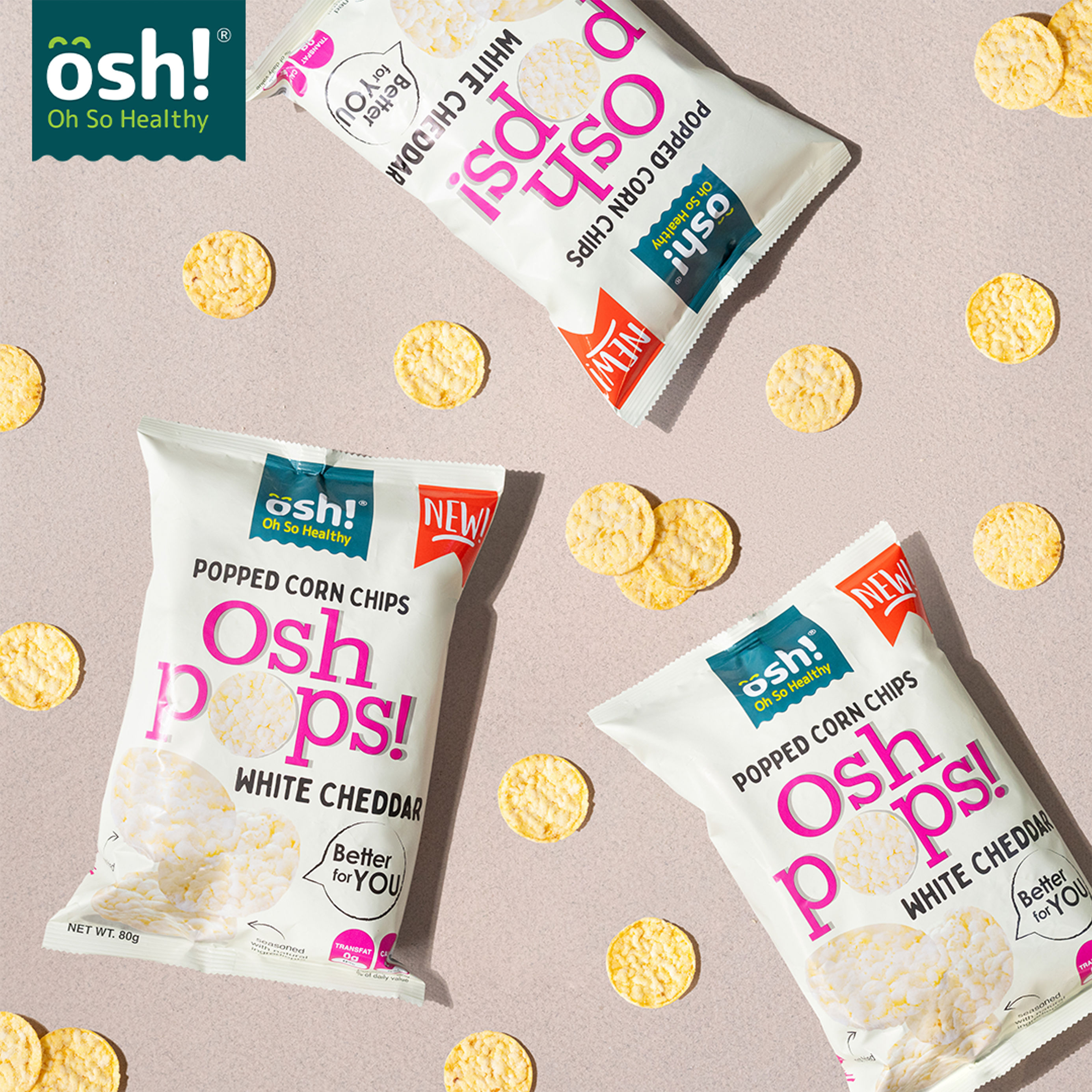 OSH! Pops! White Cheddar 80g | Shopee Philippines